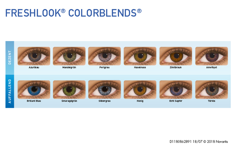 FreshLook Colorblends 2er plan