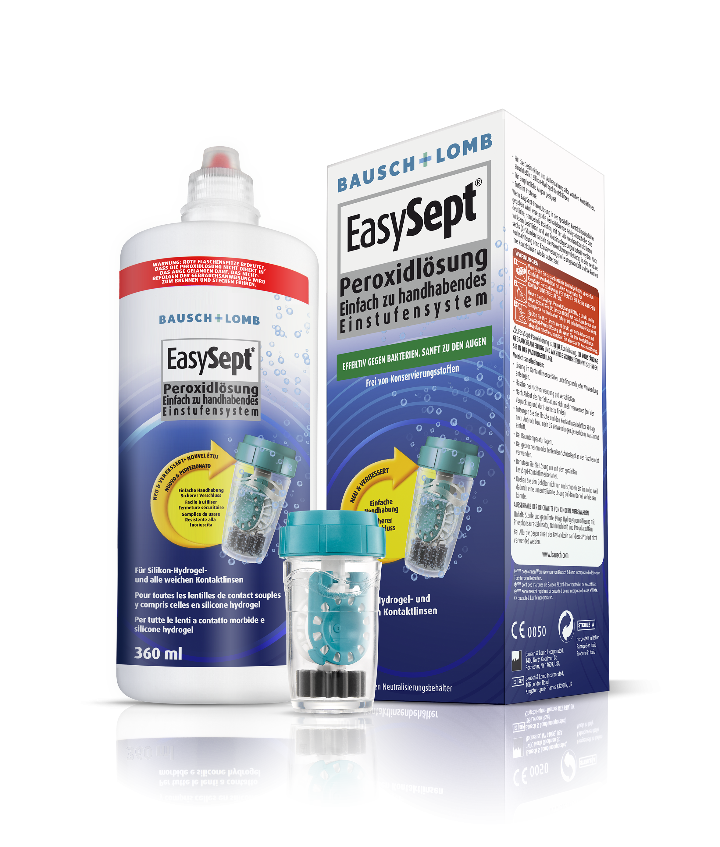 Easysept, Bausch & Lomb (360ml)